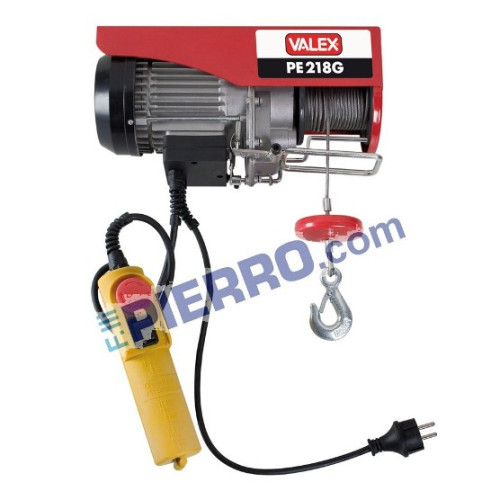 Paranco elettrico pe218g - 12 m montacarichi