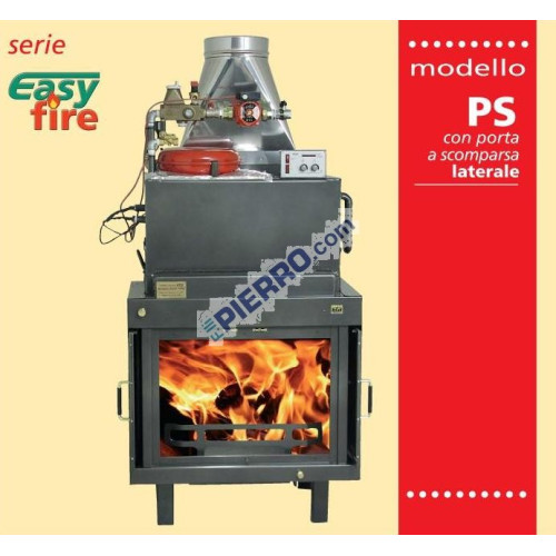 Termocamino modello ps easy fire 24000 - 29000 kcal ETAKAMINI